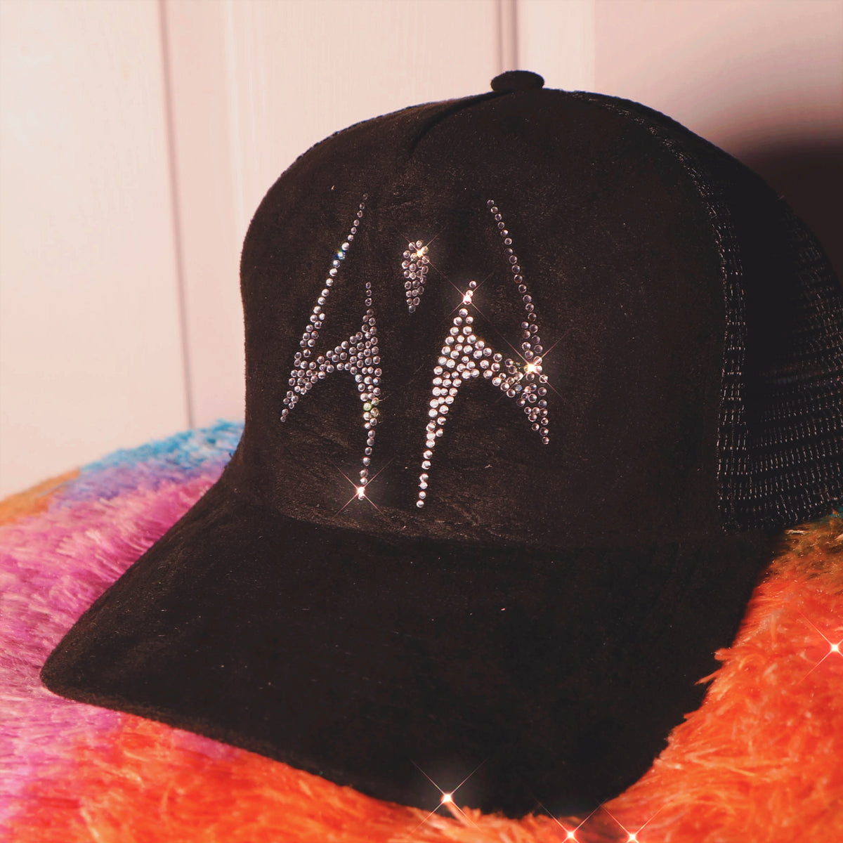 Bedazzled Sukuna Trucker Hat – Harriyanna Hook