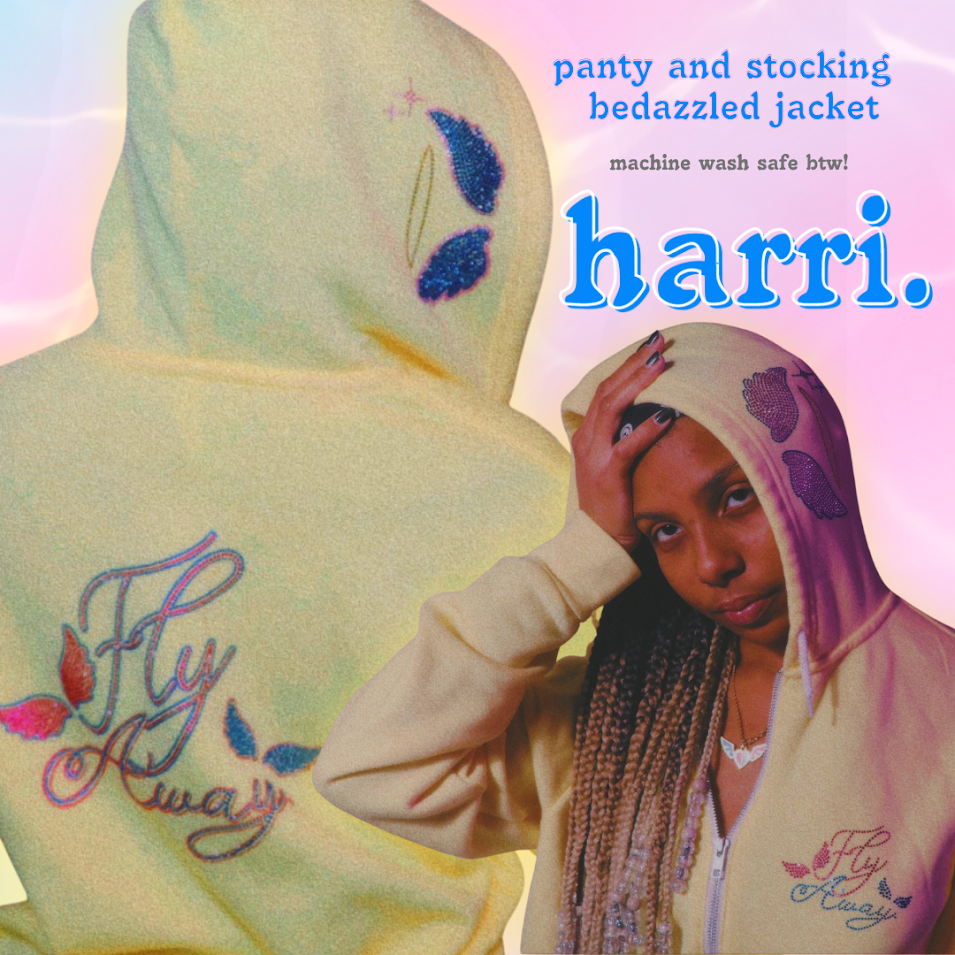 Panty And Stocking Bedazzled Jacket – Harriyanna Hook